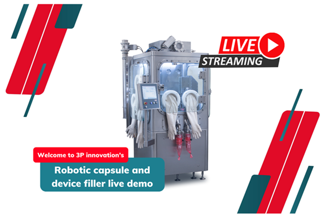 Robotic Capsule Filler Live Demo | 3P Innovation Webinar